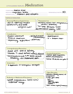 Oxytocin - ACTIVE LEARNING TEMPLATES THERAPEUTIC PROCEDURE A Medication ...