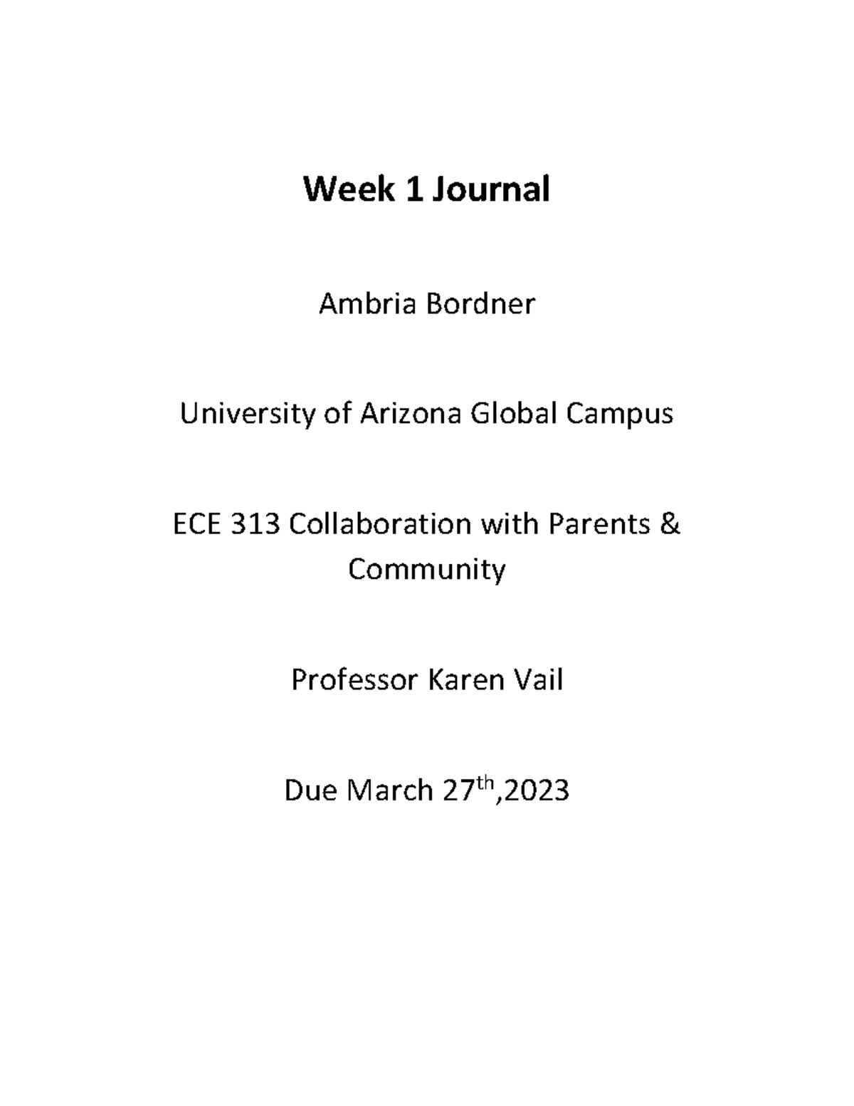 ECE 313 Week 1 Journal - The importance of collaborating with the ...