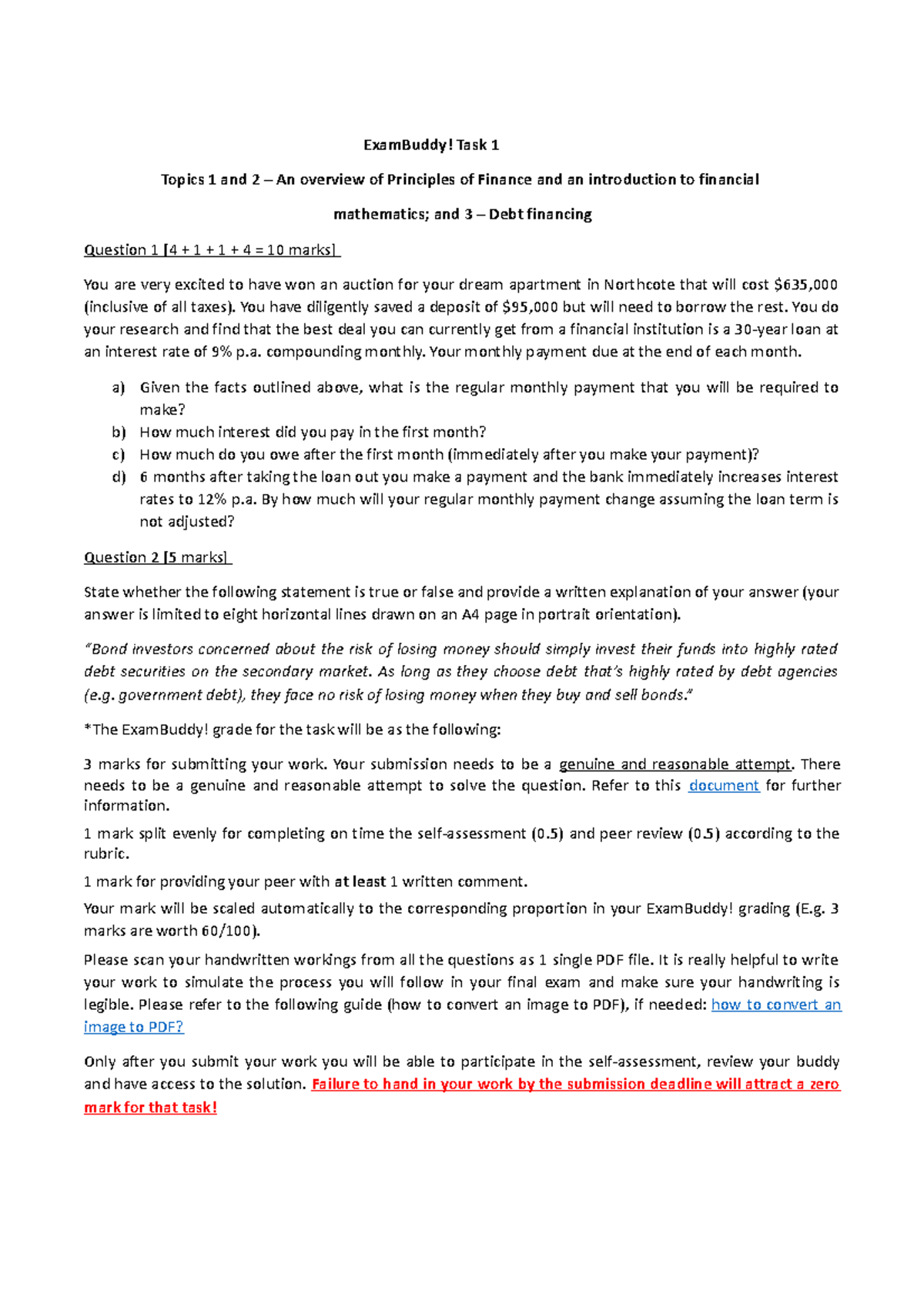 Exam Buddy Task 1 semester 2Final - ExamBuddy! Task 1 Topics 1 and 2 ...