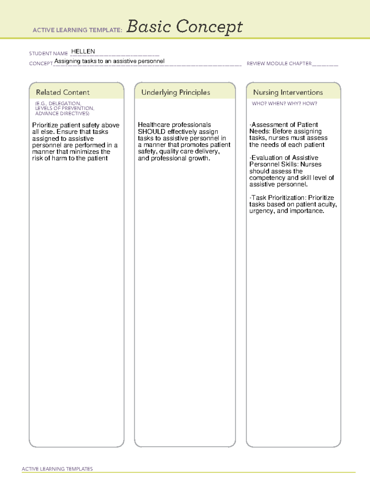 Basic Concept blank-26 - ACTIVE LEARNING TEMPLATES Basic Concept ...
