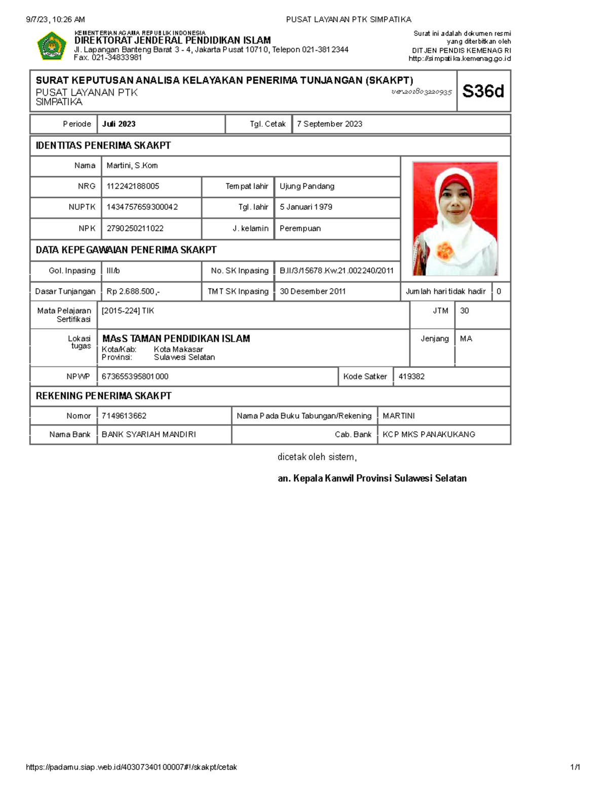 S36 31 - vxdddf - 9/7/23, 10:26 AM PUSAT LAYANAN PTK SIMPATIKA - Studocu