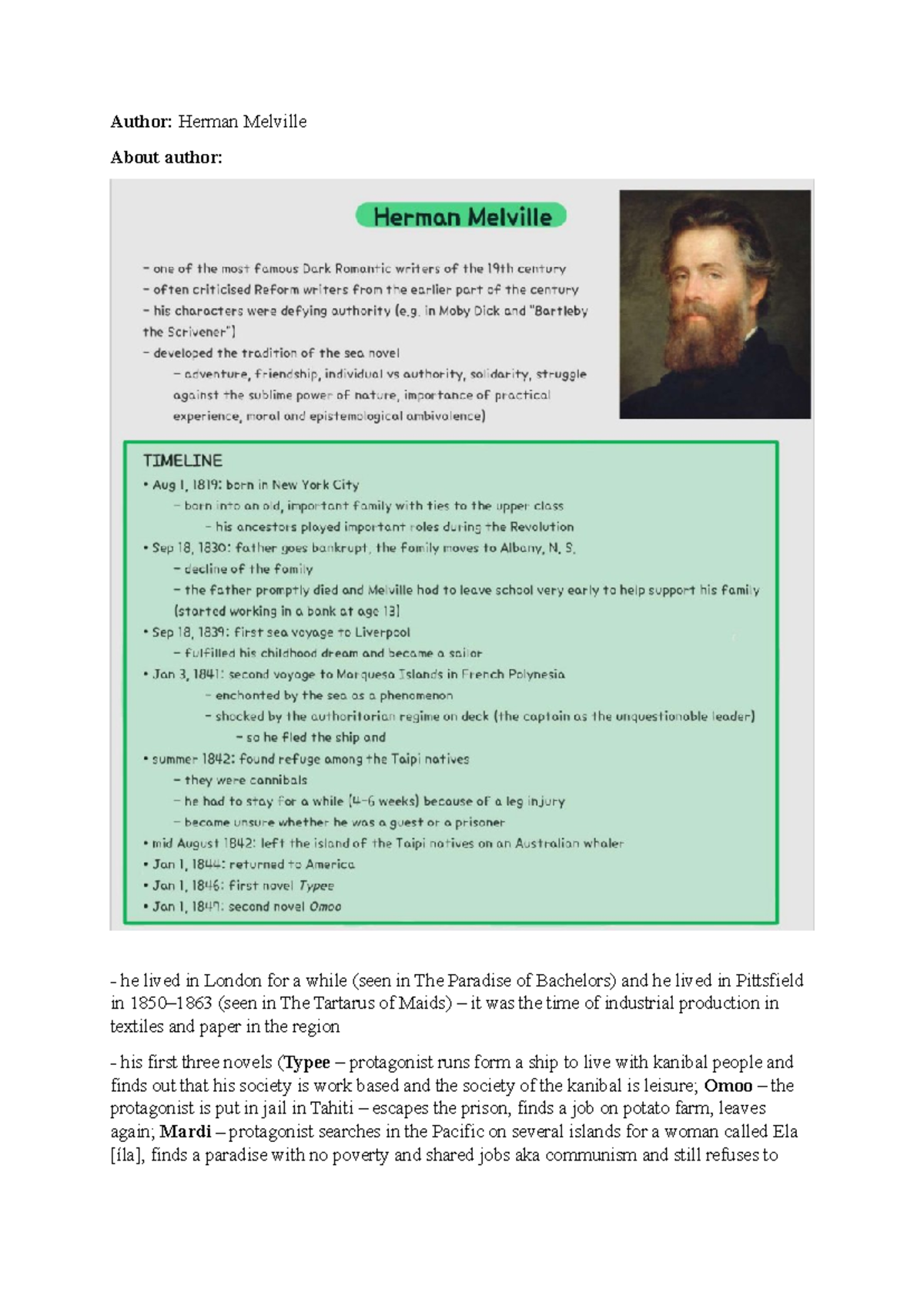 Herman Melville 3 short stories - Author: Herman Melville About author ...