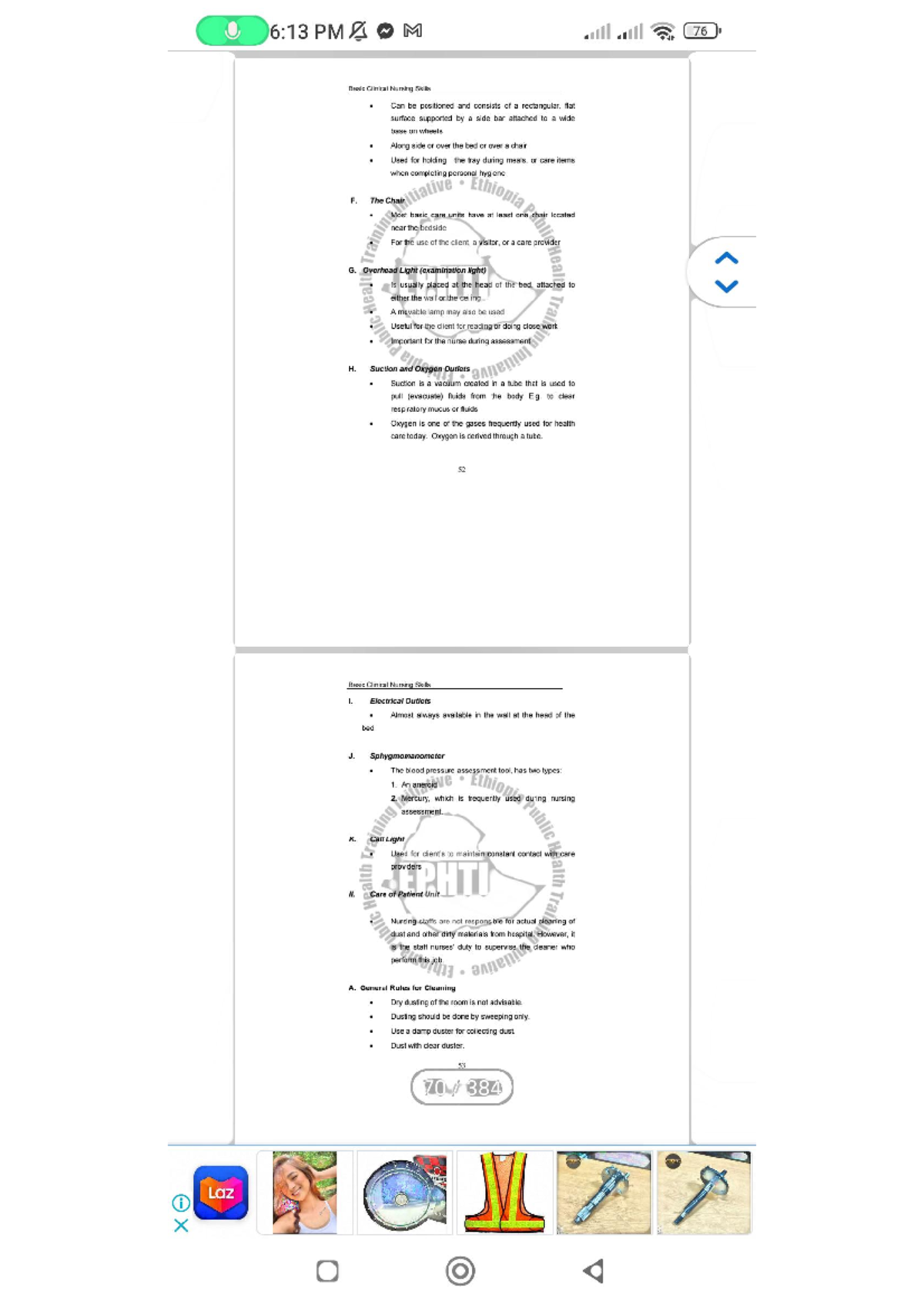 Module 2 Nursing part 10 - Medical Technology - Studocu