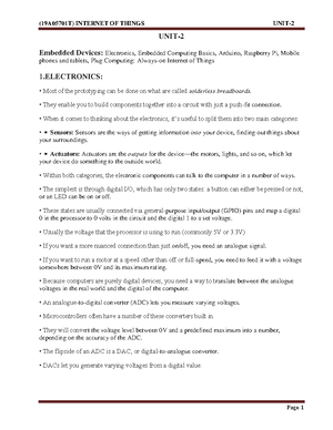 Jntua Artificial Intelligence Notes - R20 - 1 ARTIFICIAL INTELLIGENCE 2 ...