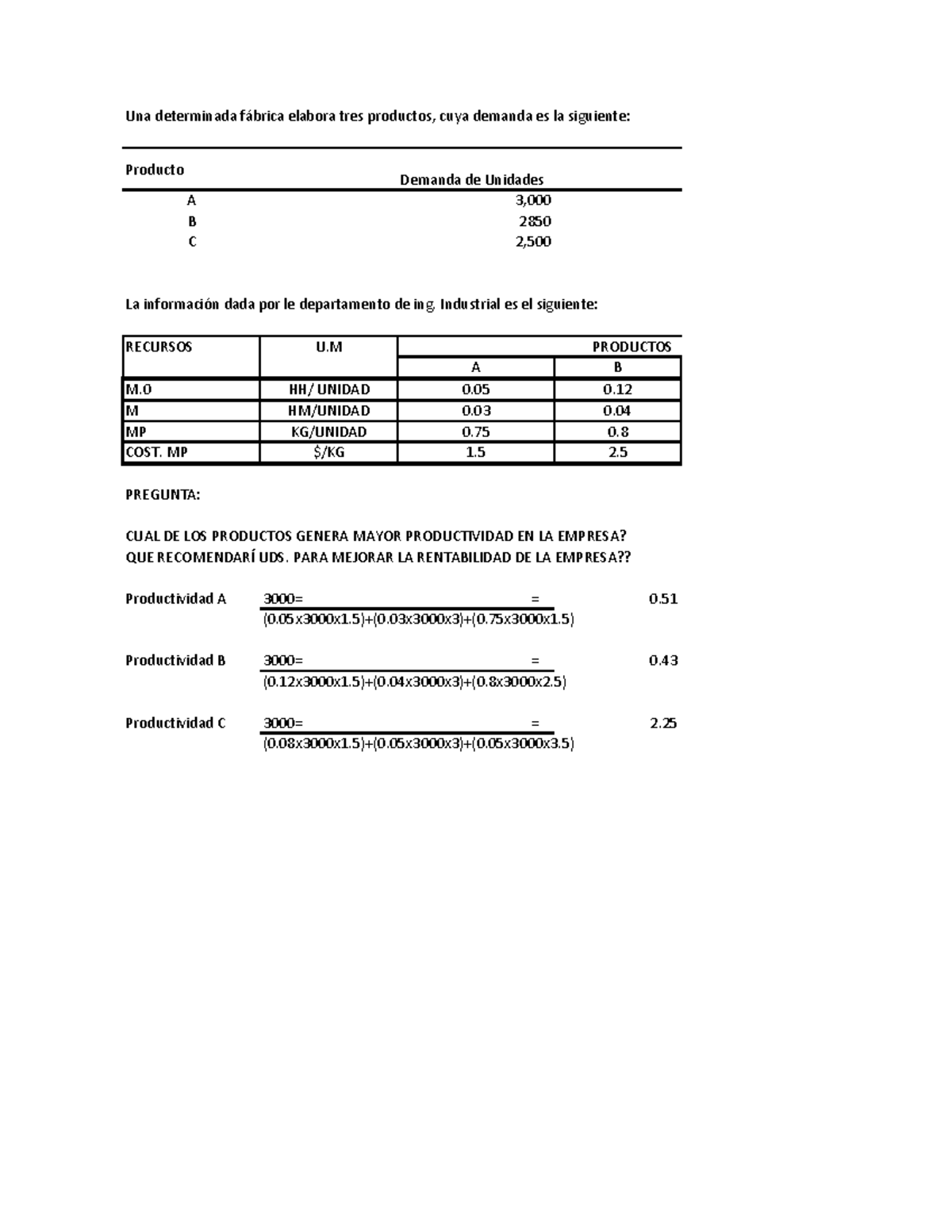 Problemas DE Productividad 2016-convertido - Warning: TT: undefined function: 32 Una determinada ...