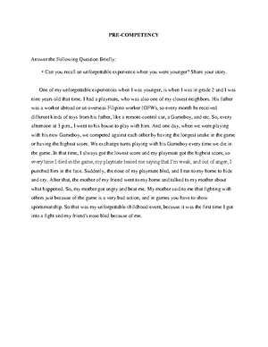 Cwts narrative - NSTP - NARRATIVE REPORT National Service Training ...