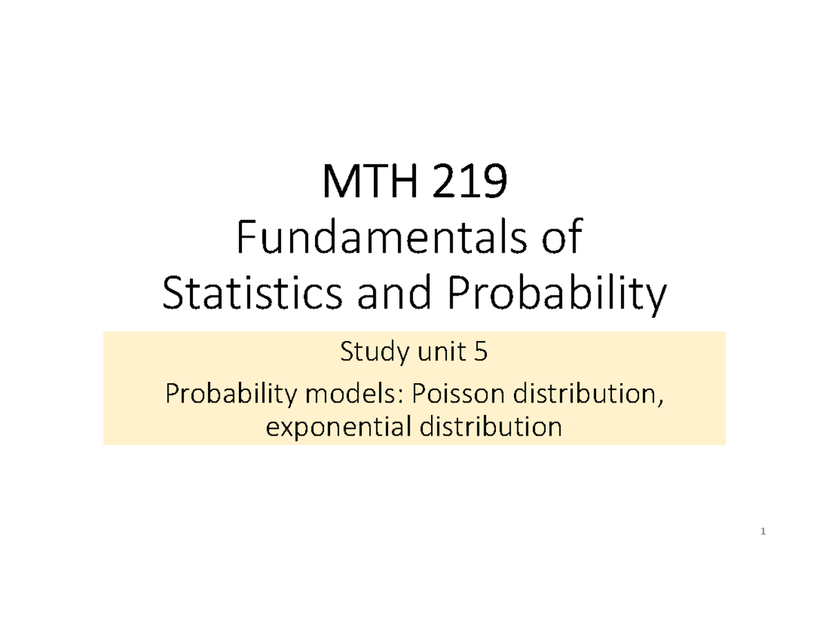 MTH 219 July 2022 talk 5 - MTH 219 July 2022 talk 5 - MTH 219 ...