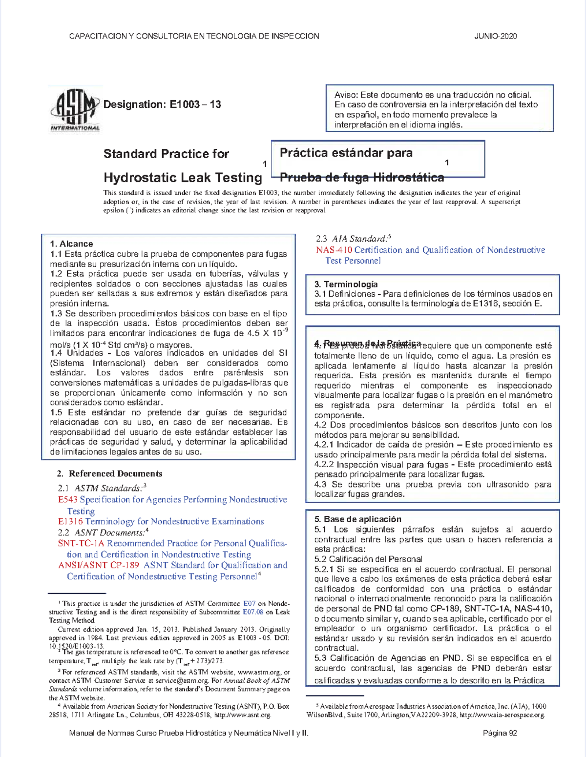Pdf-astm-e-1003-practica-estandar-para-ph compress - Designation: E1003Designation: E1003 −− ...