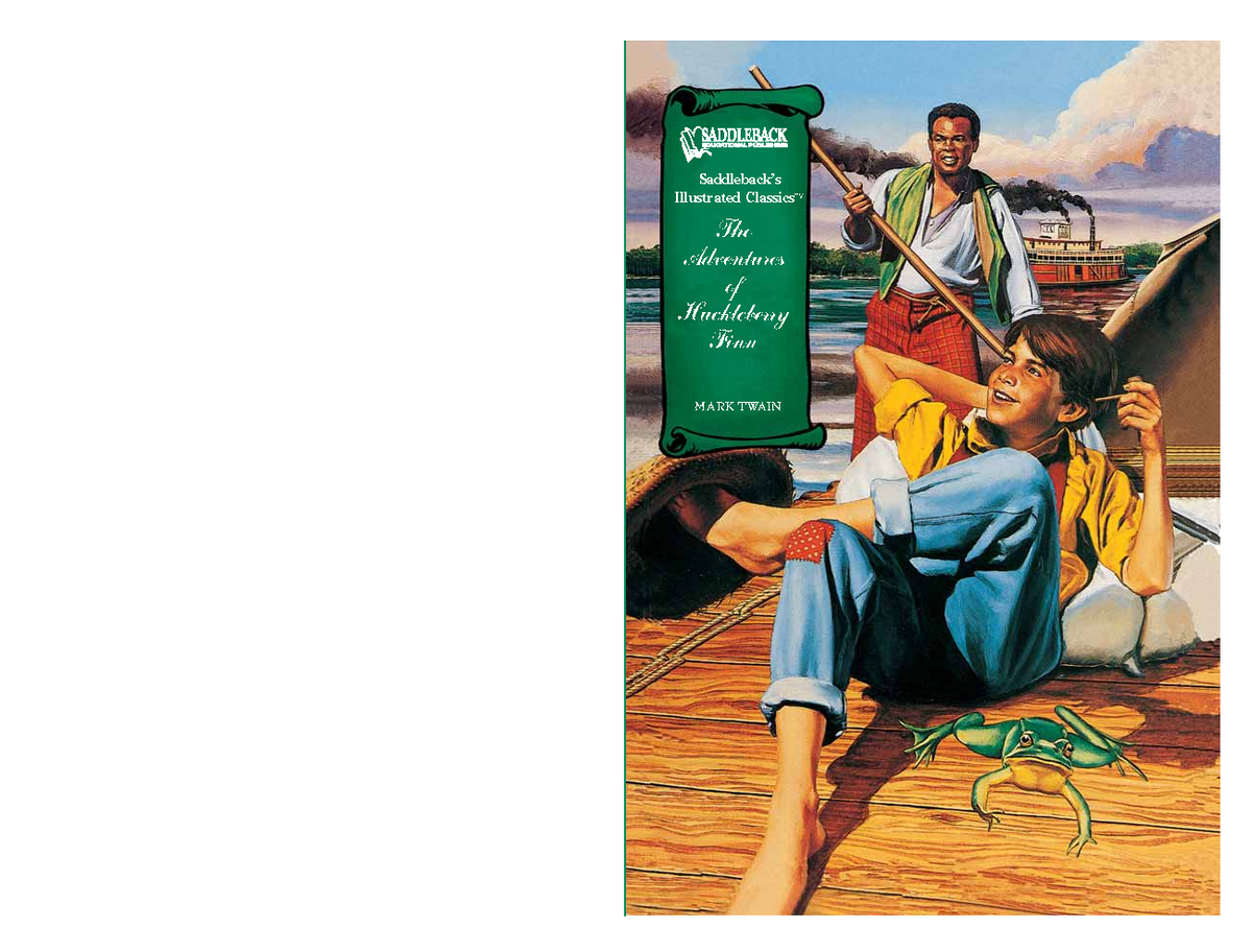 (Illustrated Classics) Mark Twain - Huckleberry Finn-Saddleback ...