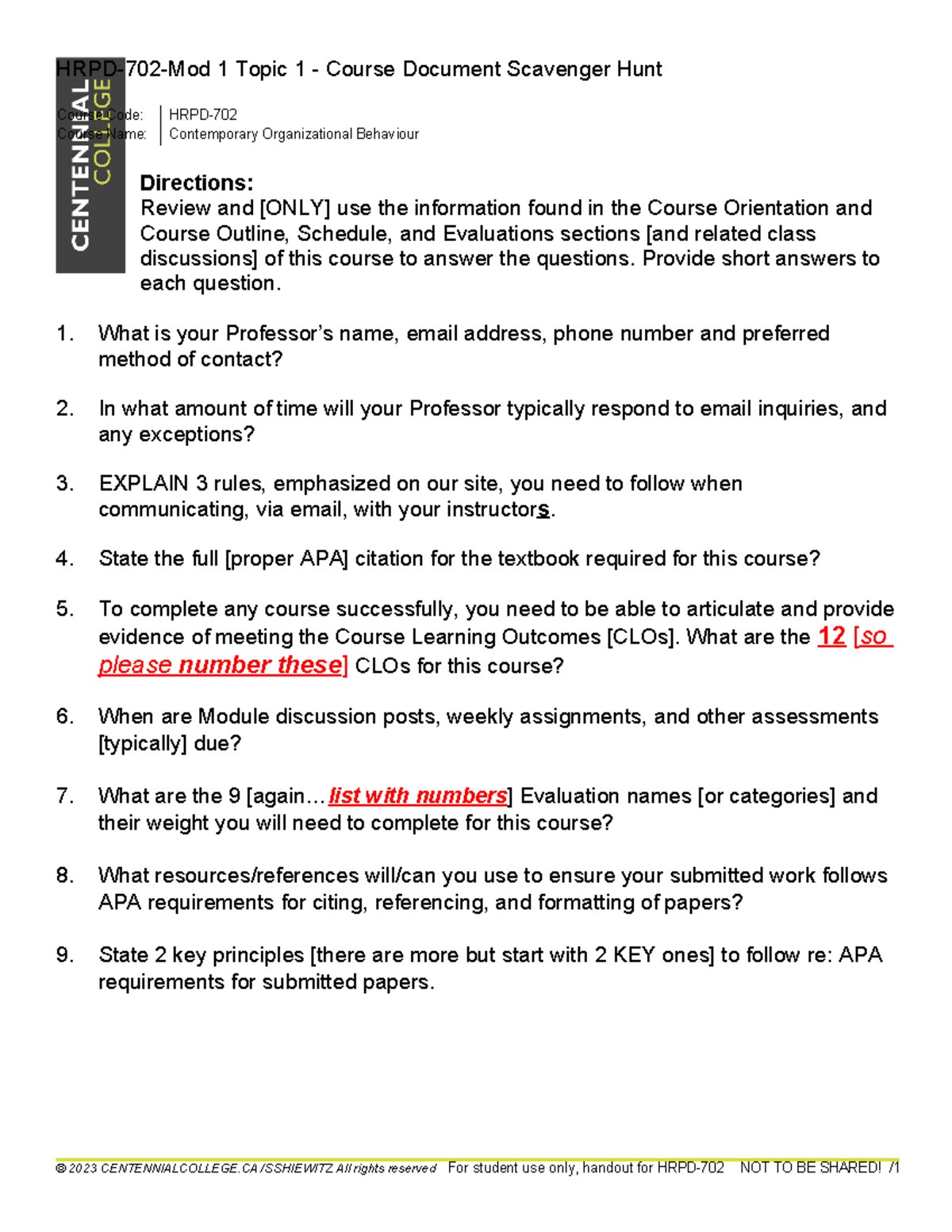 HRPD-702-Mod 1 Topic 1 - Course Document Scavenger Hunt Worksheet W24 2 ...