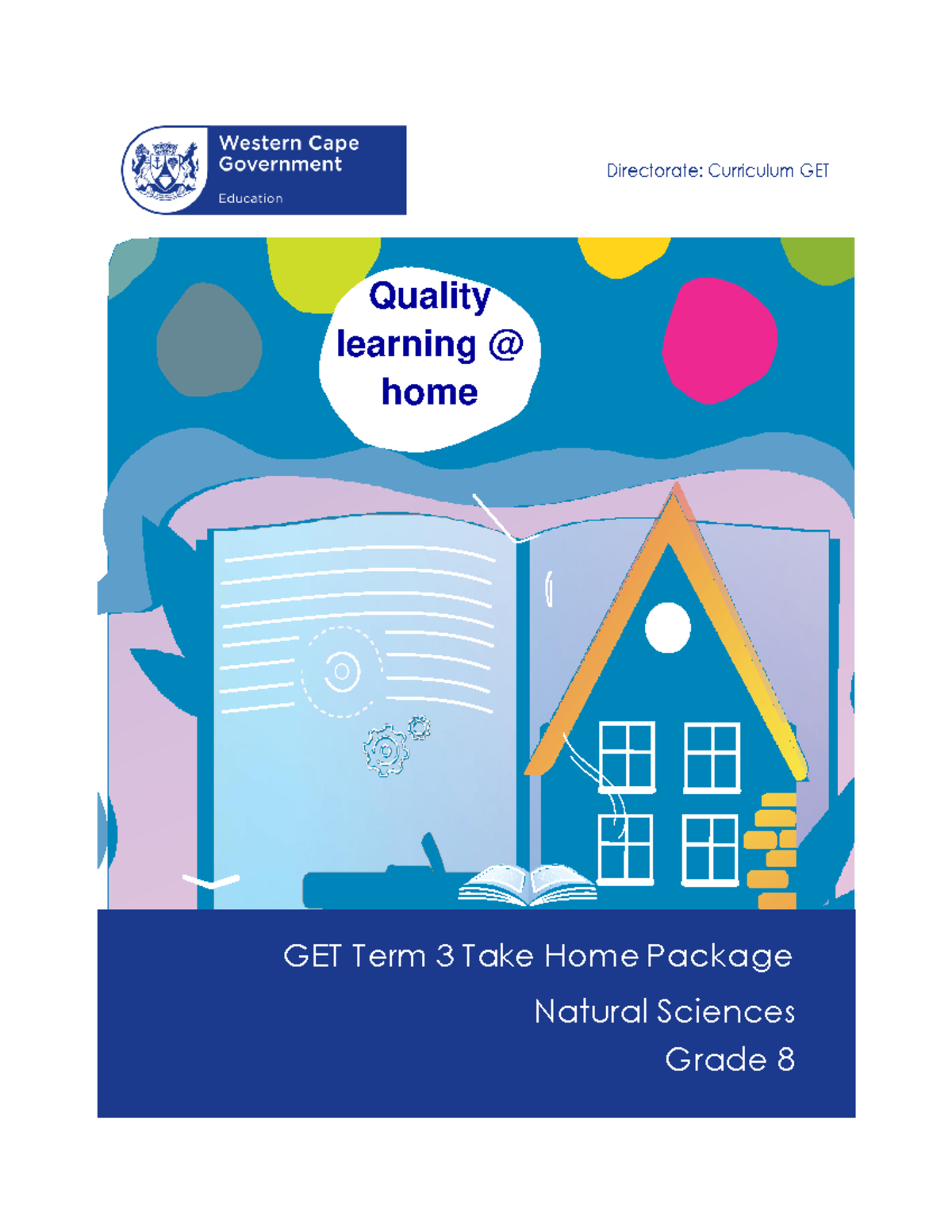 Take Home Pack Gr. 8 Natural Sciences T3 - Quality learning @ home ...