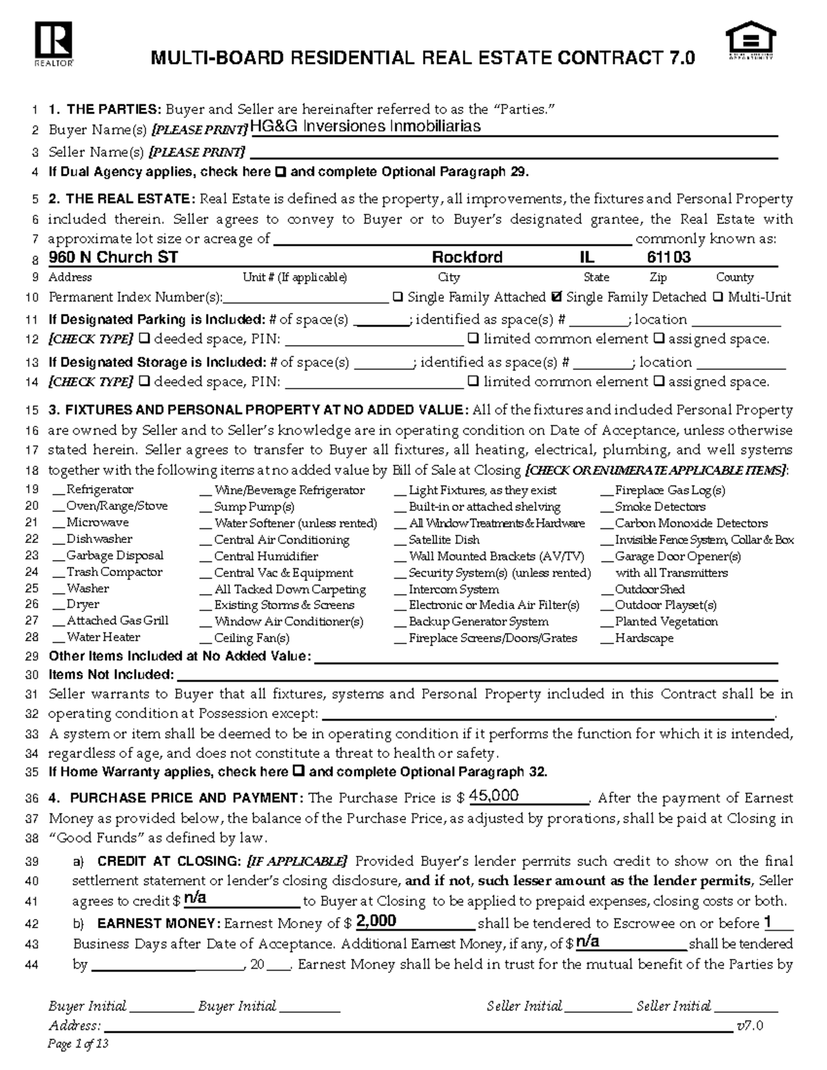Multi Board Contract 7 0 5 2 - MULTI-BOARD RESIDENTIAL REAL ESTATE ...