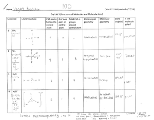 Chm 2 lab final bonus assignment - CHM 112 - Studocu