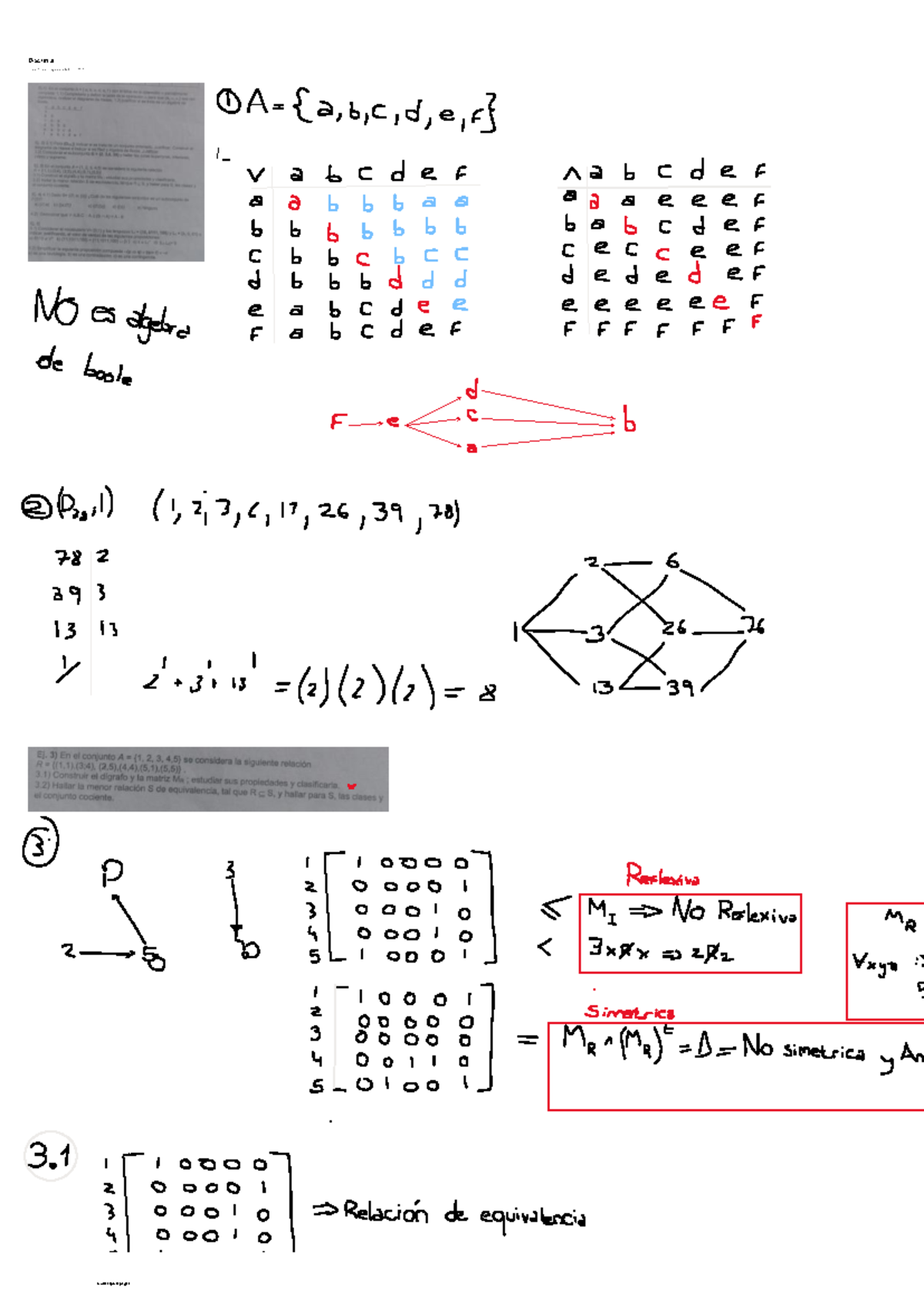 Modelo Discreta - MAT DISCR - Matemática Discreta - Discreta lunes, 13 ...