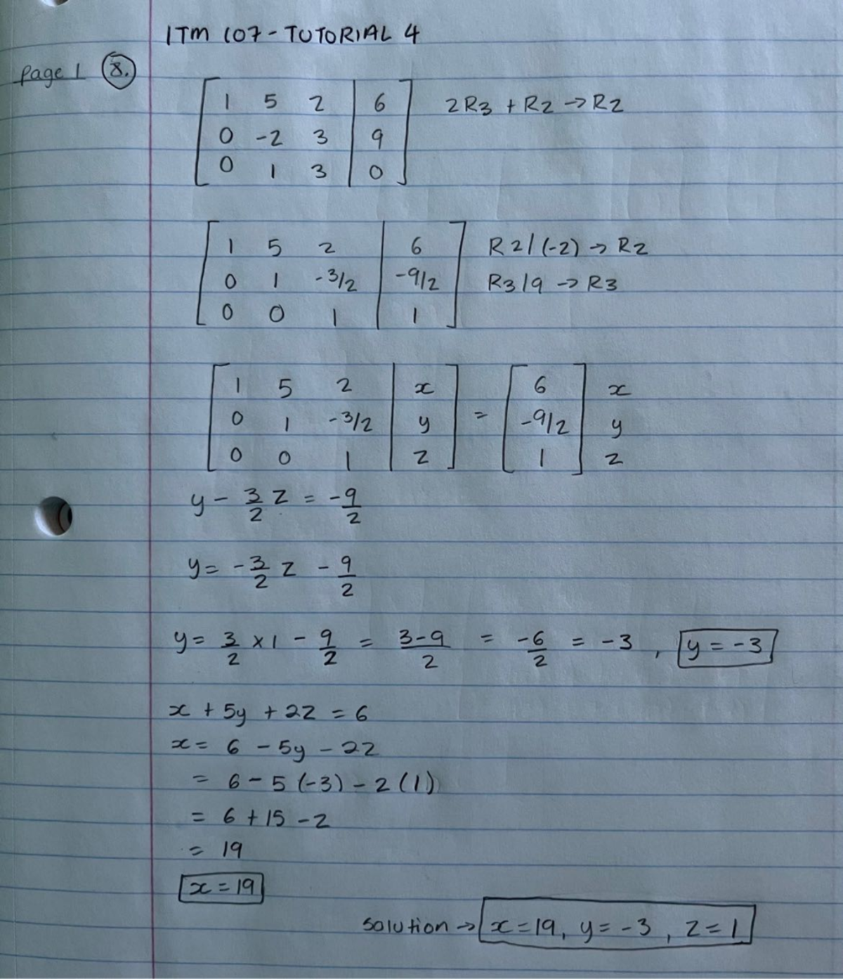Tutorial 4 - ITM 107 - Studocu