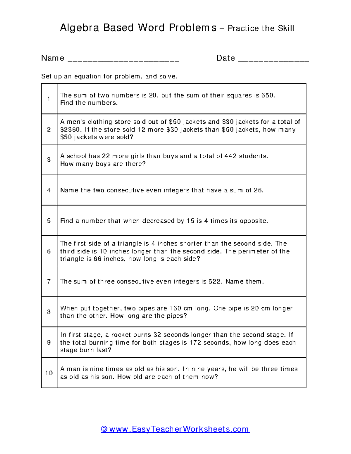 Alprobs - Korean, 2 koreas, north, math - Algebra Based Word Problems ...