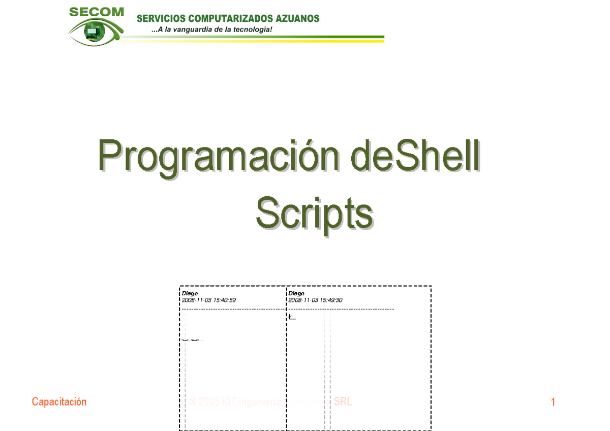 Programación de Shell Scripts 1 - PrProoggrraammaacciióónn dede ...