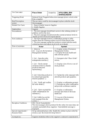 Tutorial Exercises DATA FLOW Diagram (DFD) - ISP451 INFORMATION SYSTEM DEVELOPMENT TUTORIAL DATA ...