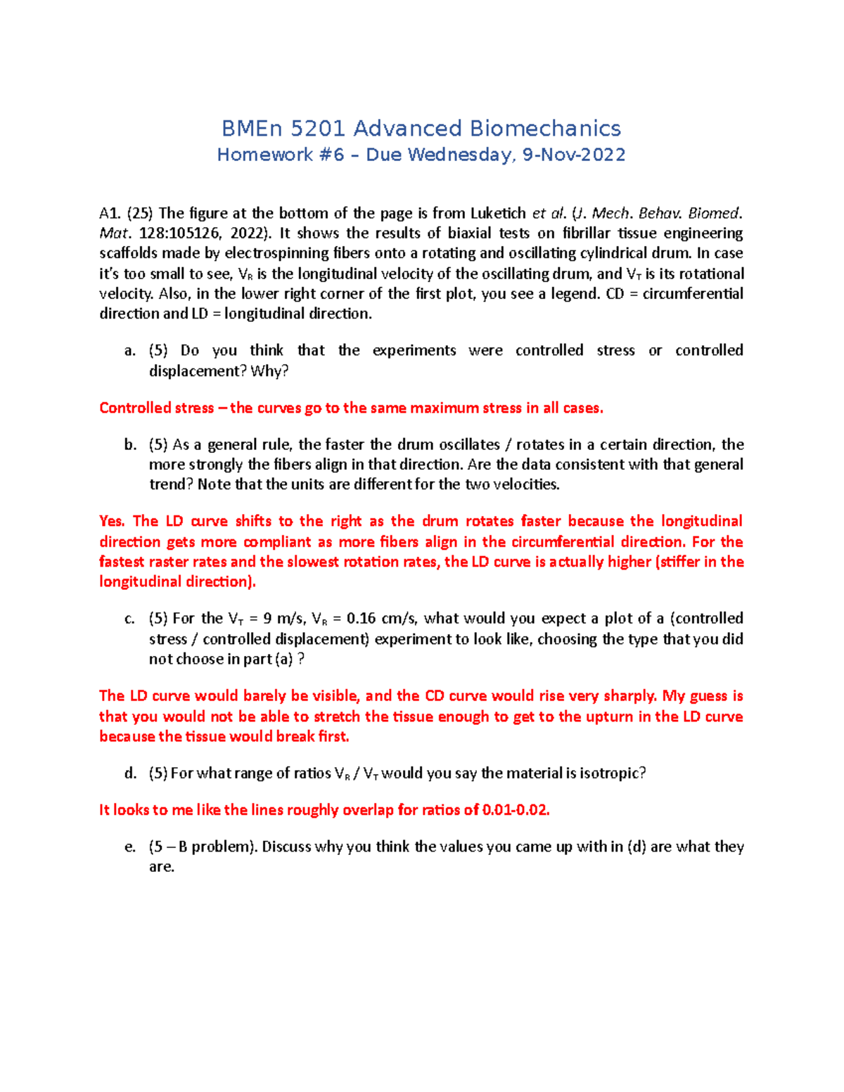 HW 6 Hints - BMEn 5201 Advanced Biomechanics Homework #6 – Due ...