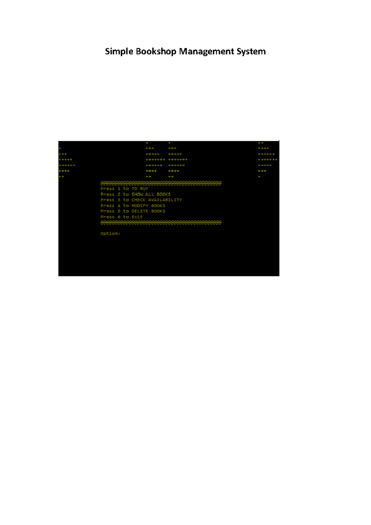 Mini project - this is a - Simple Bookshop Management System #include # ...