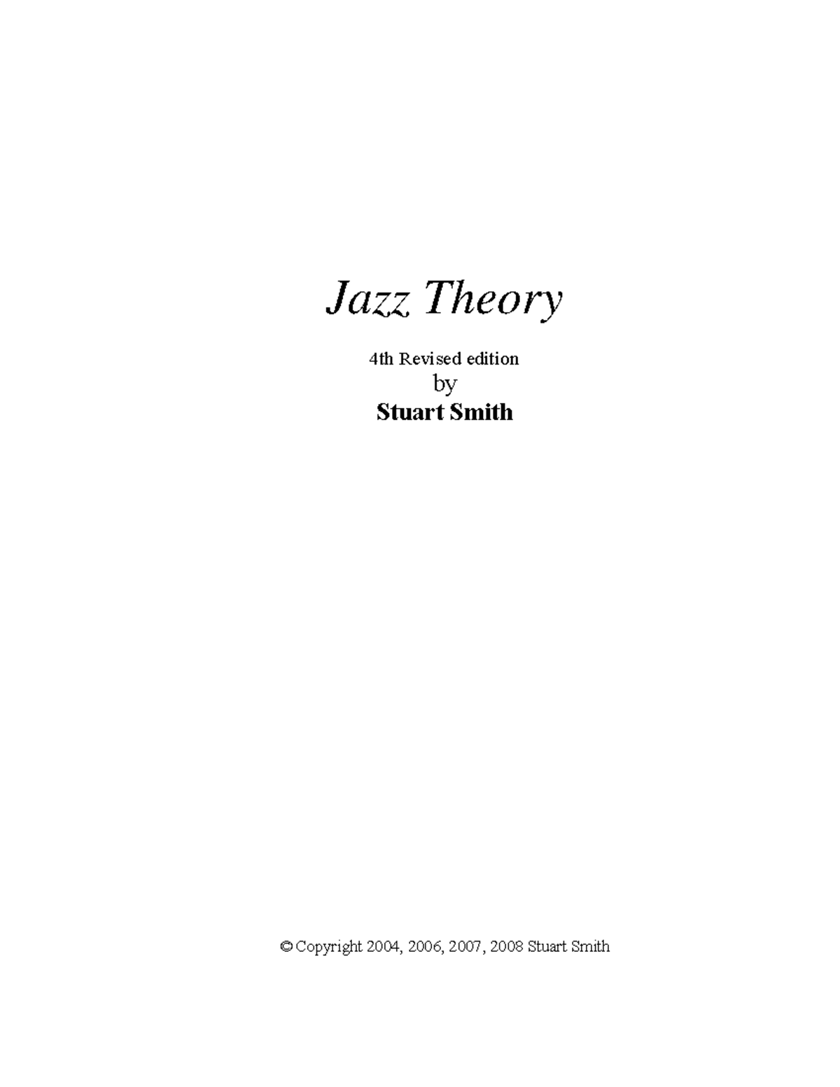 Jazz Theory-2 - Commercial harmony 3 - Jazz Theory 4th Revised edition ...