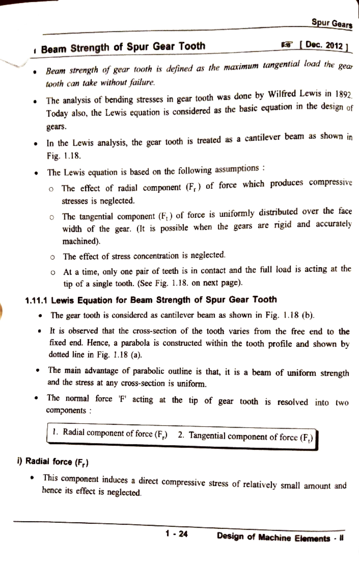 Basic Theory, Formula and Numericals - mechanical engginering - Studocu