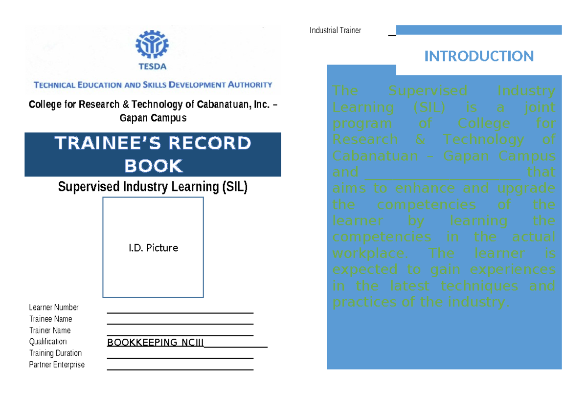 CBC Integrated with 21st Century Skills in Bookkeeping NC III - I ...