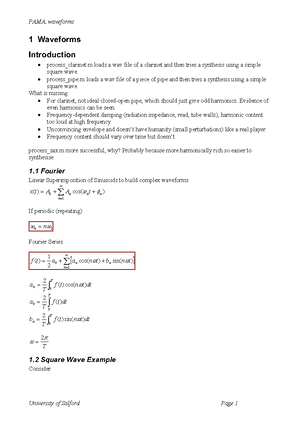 Principles of Acoustics - Lecture Notes Pt.2 - Principles of Acoustics ...