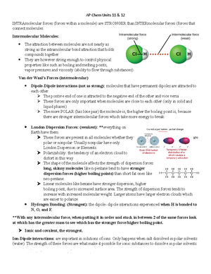 AP Chem Notes - Studocu