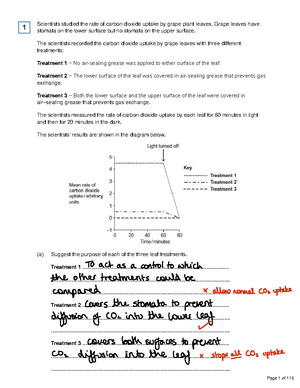 Biology Chapter 8 Notes - Biology Chapter 8 Notes 8. A gene is a ...