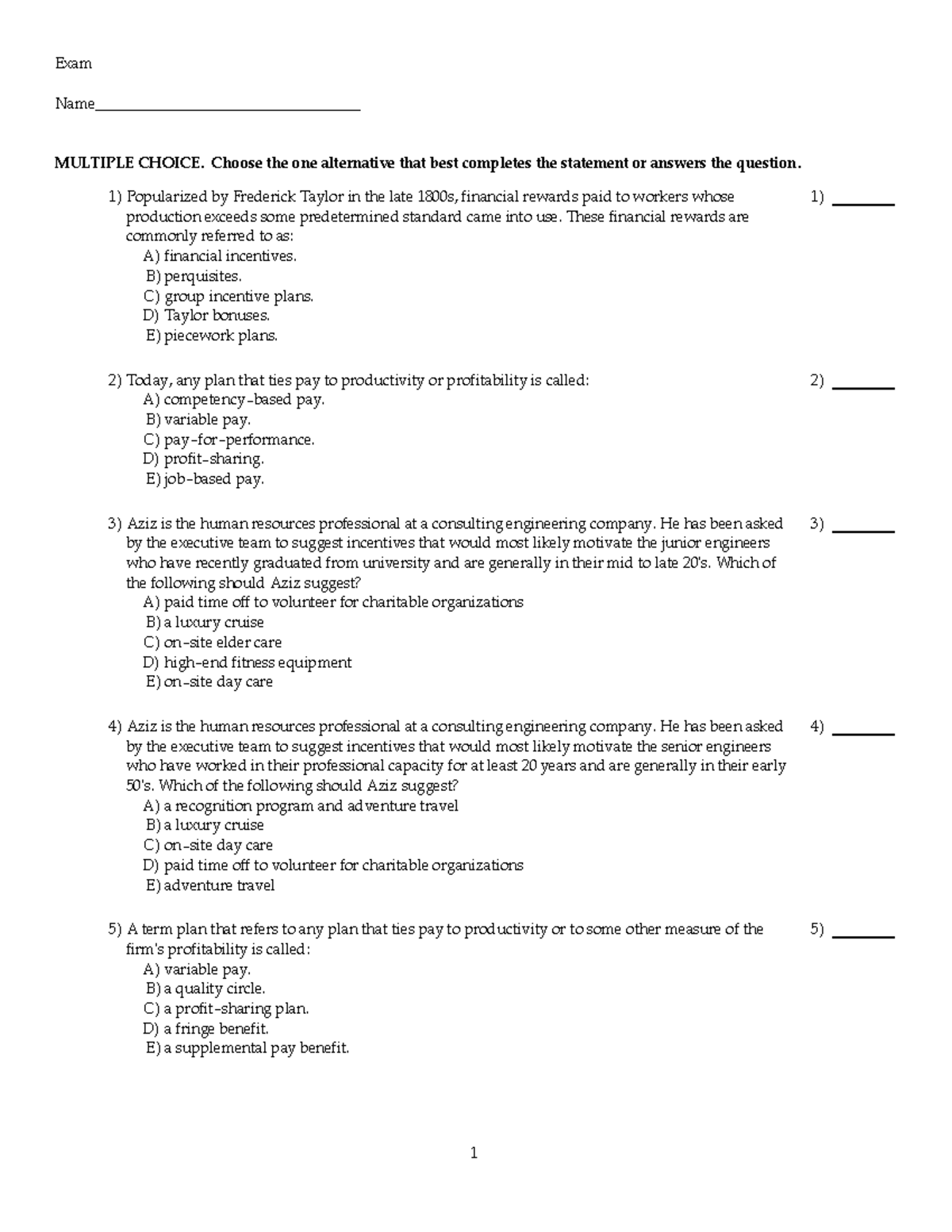 12 - Test banks - Exam Name___________________________________ MULTIPLE ...