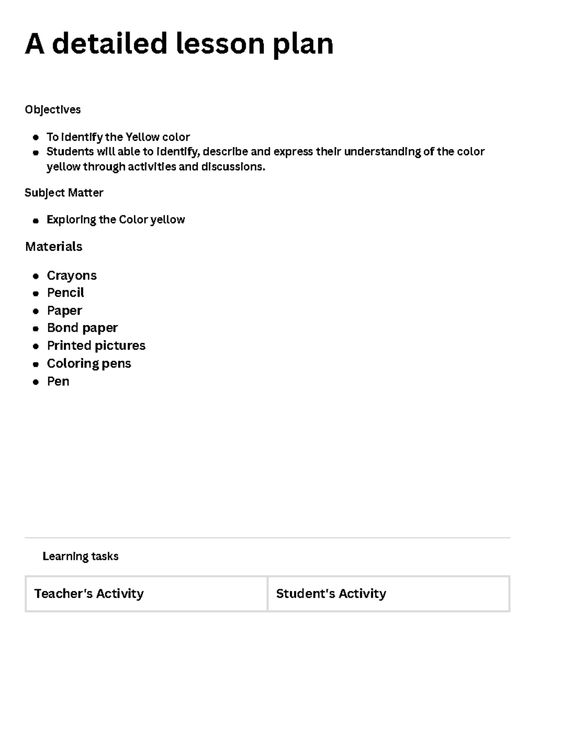 A detailed lesson plan 20240114 131757 0000 - A detailed lesson plan ...