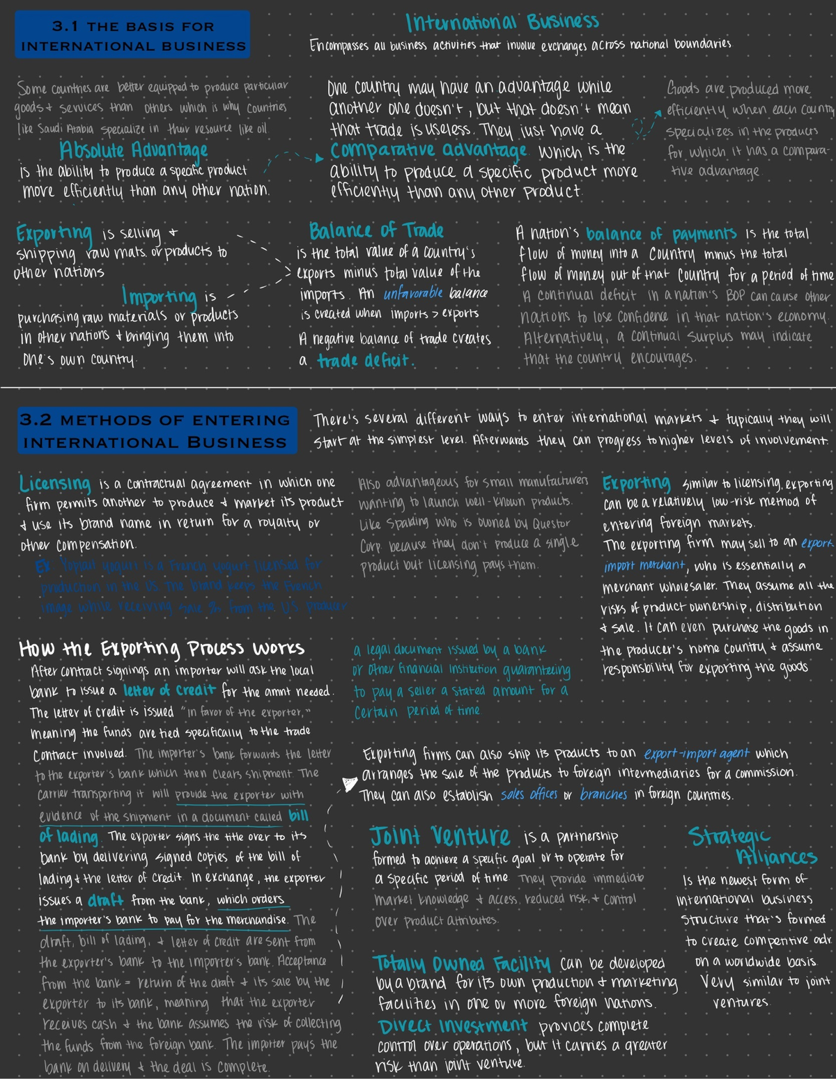 Chapter 3 Global Business - BADM 101 - Texas Southern - Studocu