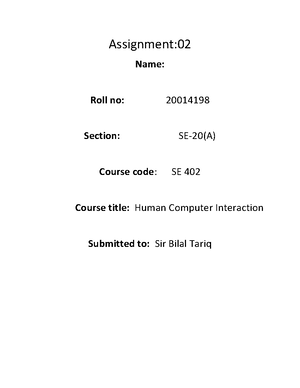 Human computer interaction - ALAN DIX, JANET FINLAY, GREGORY D. ABOWD ...