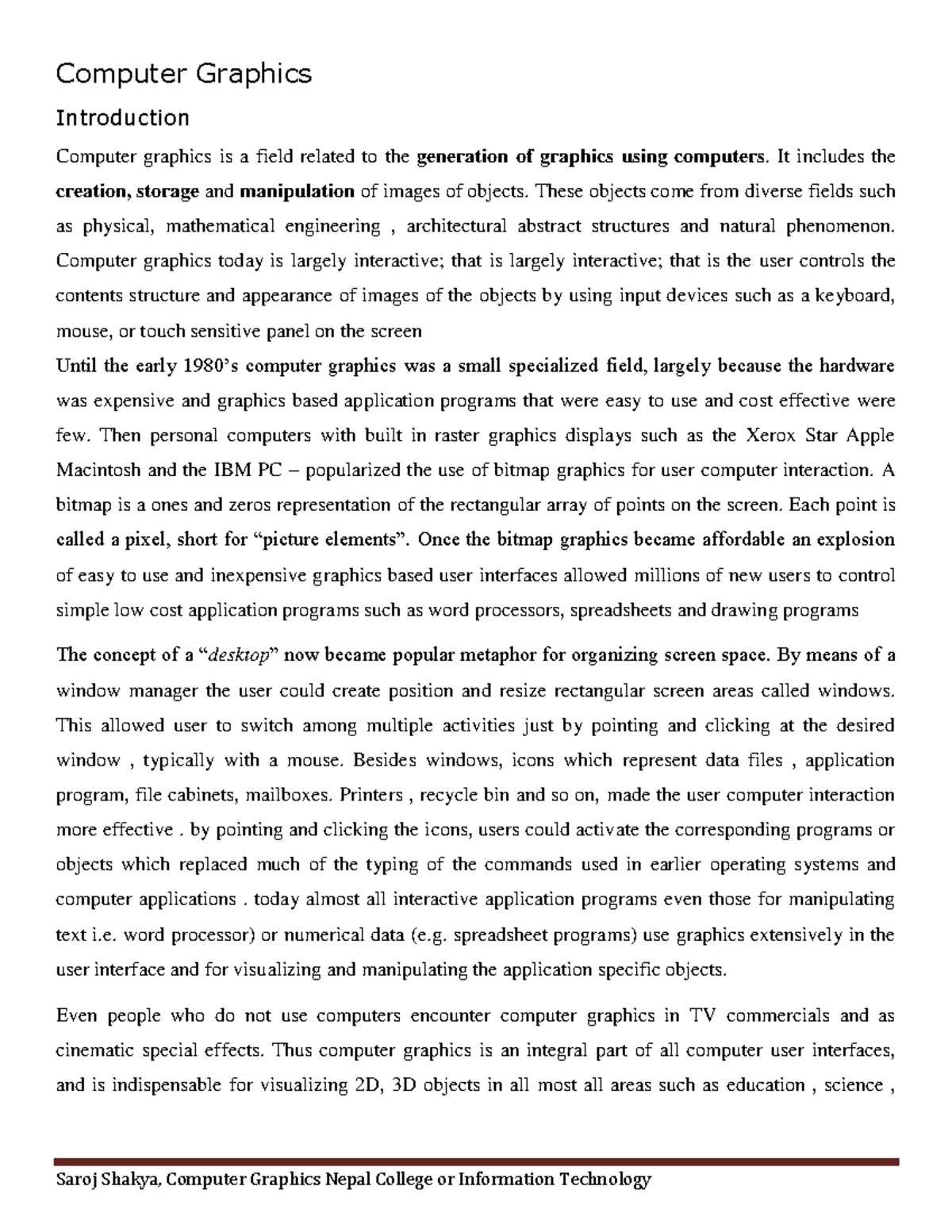 CGsarojshakya - goodluck - Saroj Shakya, Computer Graphics Nepal ...