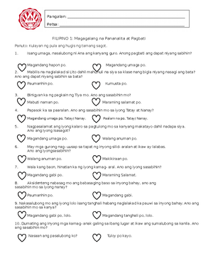 CWTS- Notes 2ND-SEM - i cont know - NSTP – CWTS (Unit 1) - Studocu