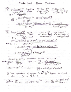 Chapter 5 Integrals - notes - AMS 151 Applied Calculus I Chapter 5 ...