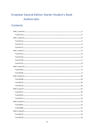 Empower Starter Video Activity Sheet Unit 01 - Empower Second Edition ...