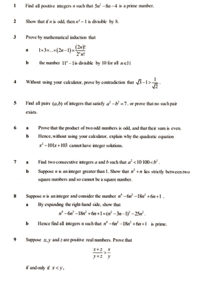 Specialist MATH Bound Reference - SPECIALIST MATH BOUND REFERENCE TABLE ...
