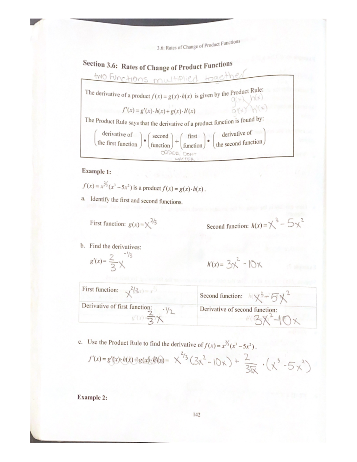 Math 1020 lecture check notes chapter 3.6a - a , nctions 3: Rates of ...