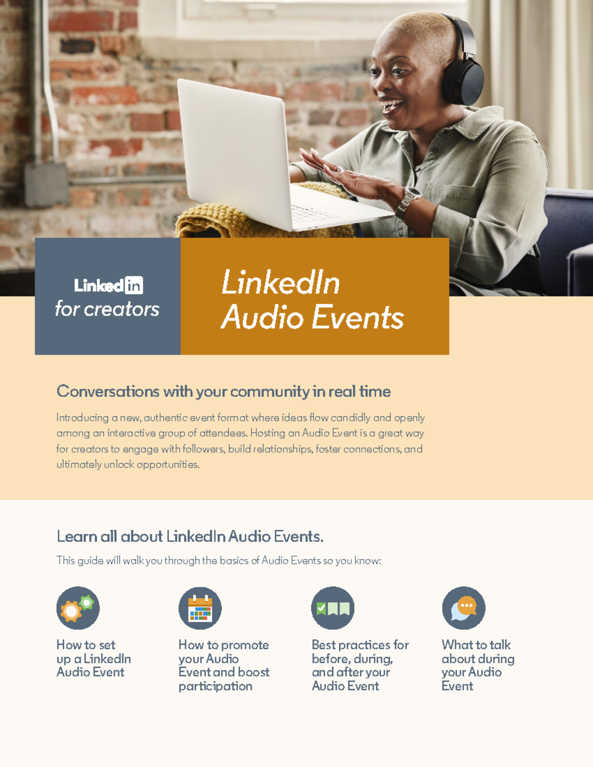 Audio events how to get started - What to talk about during your Audio ...