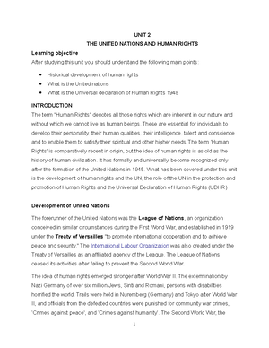 Dr Kaaba Human rights module - UNIVERSITY OF ZAMBIA INSTITUTE OF ...