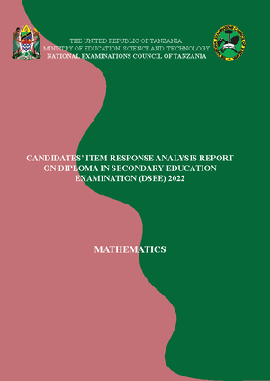 Bgcse SDA 4 - past papers chemistry - Chemistry SDA - Studocu