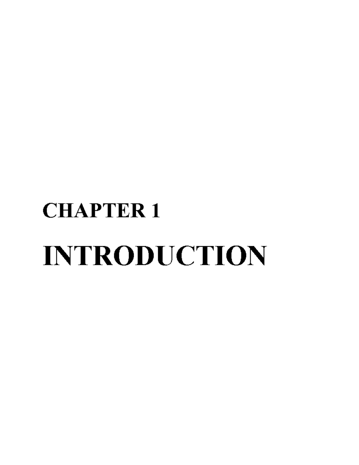 Project on Finance - CHAPTER 1 INTRODUCTION INTRODUCTION ABOUT THE INTERNSHIP: The internship ...