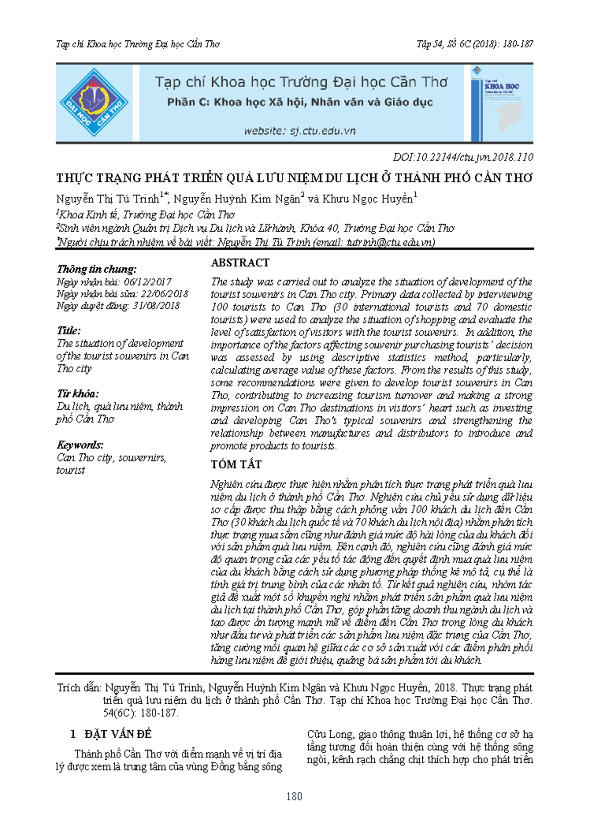 07-XHNV- Nguyen THI TU Trinh(180-187)110 - DOI:10.22144/ctu.jvn. THỰC ...