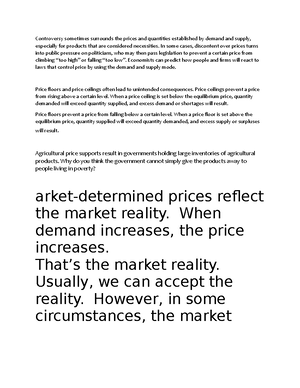 ECON 1001 Tutorial Sheet 2 Semester I 2021-2022 - Tutorial Sheet #2 ...