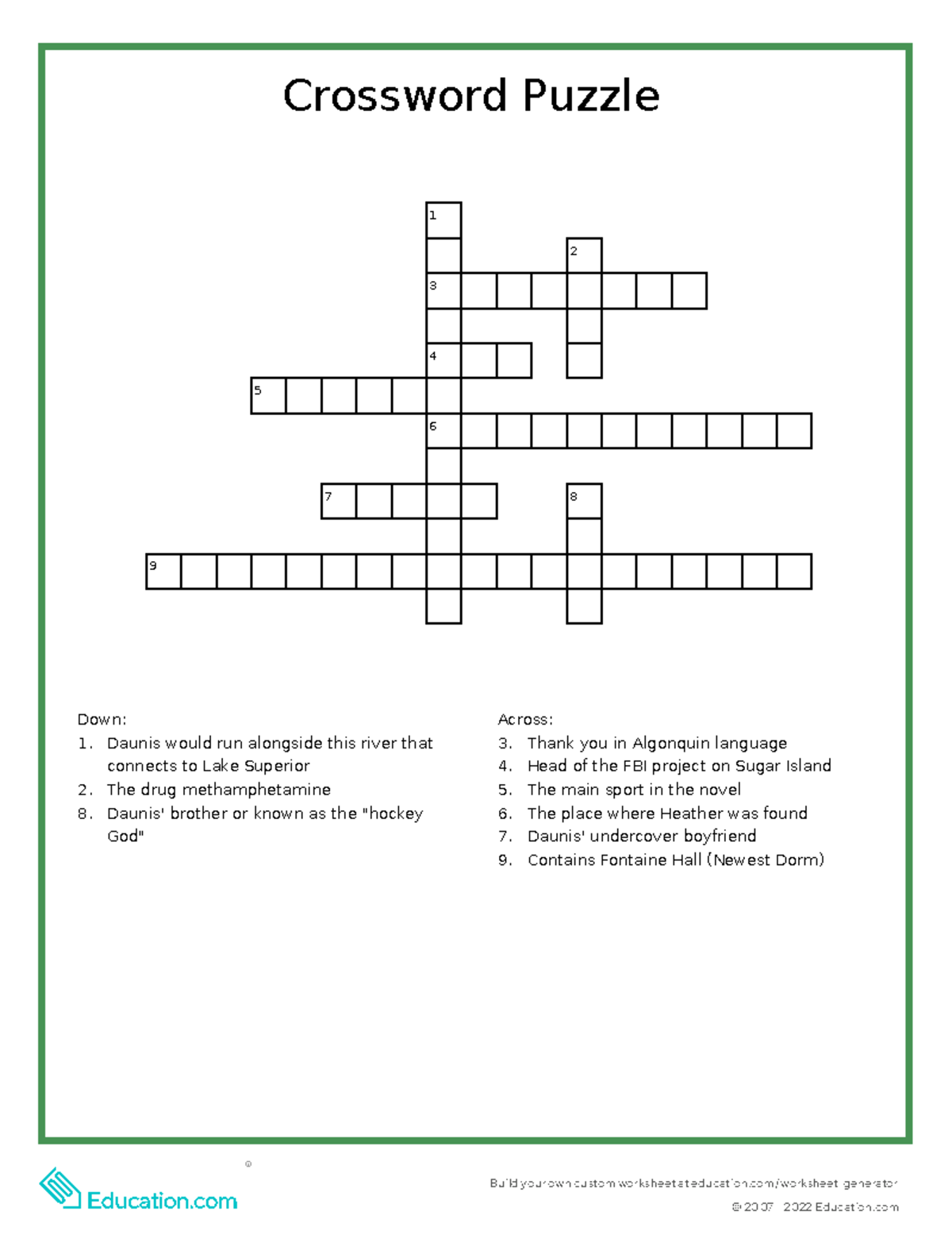 Worksheet - picture - Build your own custom worksheet at education ...