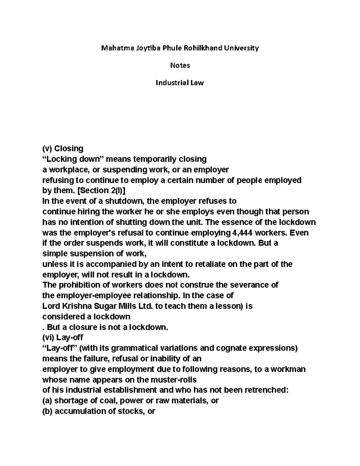 Mjprula 6 - Mahatma Joytiba Phule Rohilkhand University Notes ...