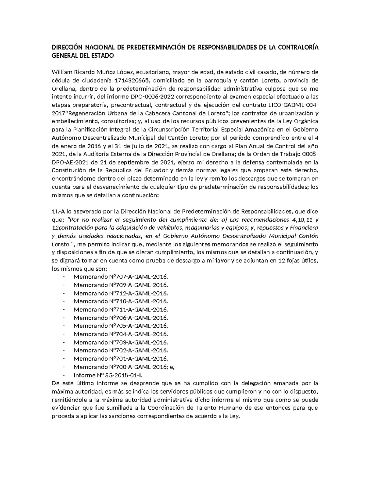 E-doc 2 - dwadw - DIRECCIÓN NACIONAL DE PREDETERMINACIÓN DE ...