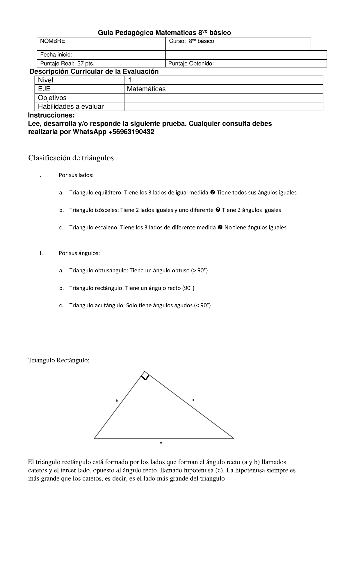 GUIA Matemática 8° Básico - Guía Pedagógica Matemáticas 8vo básico ...